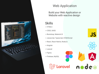 A customized web application build on reactive Javascript and Backend ...