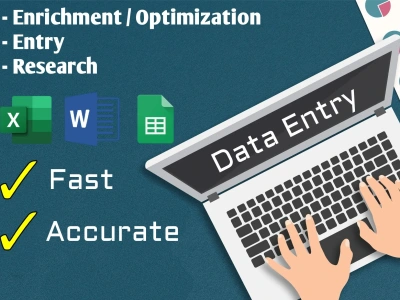 Fast and concise data research & data entry | Upwork
