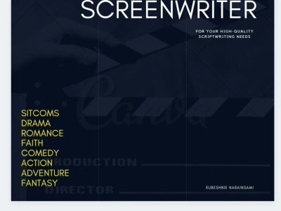 A complete screenplay using the Final Draft format. | Upwork