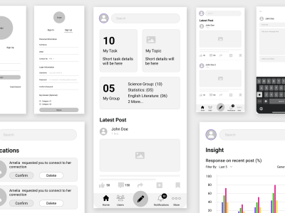High fidelity design in Figma for Mobile and Web | Upwork