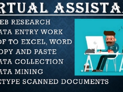 Fantastic Virtual assistant Web researcher with High Quality Work | Upwork