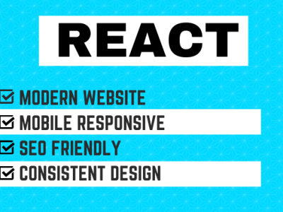 A professional react web application | Upwork