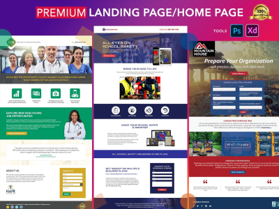 A clean UI/UX of your Landing Page and Homepage | Upwork