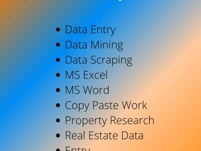 100% professional Data Entry, Web Research and Copy paste result | Upwork