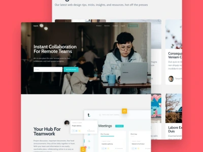 A custom designed and fully responsive website design | Upwork