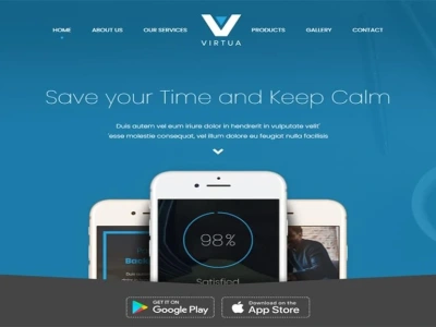 A website with high quality&clean code, using current best practices. | Upwork