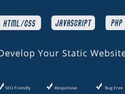 Responsive, SEO friendly static website | Upwork