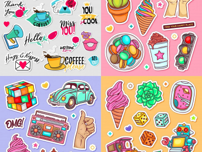 Amazing unique sticker designs | Upwork