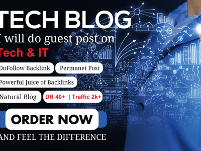 Guest Post - Technology [ High authority DR 40+ ] | Upwork