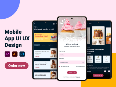 App ui ux design/redesign with prototype | Upwork