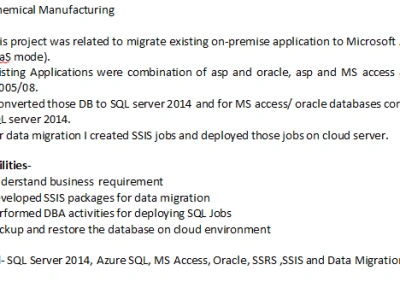 Database Development using MS SQL and Azure | Upwork