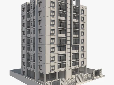 A 3D Revit model Architecture with free basic renders/walkthorugh | Upwork