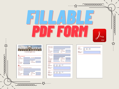 A professional fillable PDF form within 24 hours | Upwork