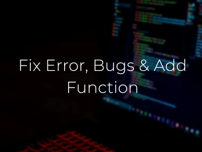 Fix WordPress bug, issues, error problem, add function asap | Upwork