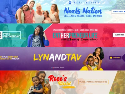 An amazing Youtube banner | Upwork