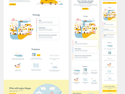 Web design | Landing Page | UI Design | Figma | Responsive Design | Upwork