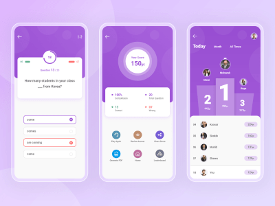 A Clean and Modern Mobile app UI/UX Design | Upwork