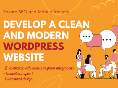 Responsive SEO friendly Full Website Creation with customization | Upwork