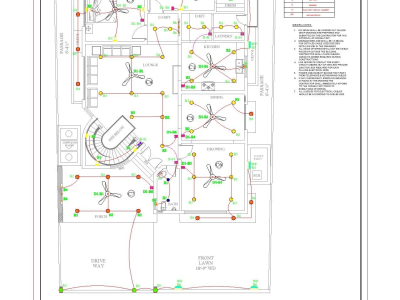 An amazing electrical design for your house/building | Upwork