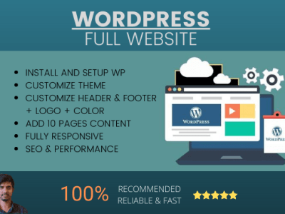 A Professional & Attractive WordPress Website with all functionality | Upwork