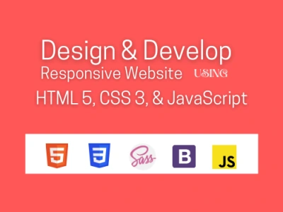 A html5 css3 javascript responsive website | Upwork