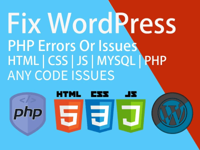 Php errors, issue, bug fixed website | Upwork