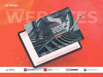 A modern custom-designed WordPress website from scratch. | Upwork