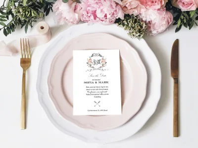 Personalized wedding table cards and invitations | Upwork