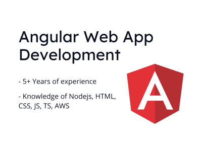 A quality Angular web application | Upwork