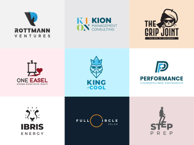 3 simple logo designed for your business | Upwork