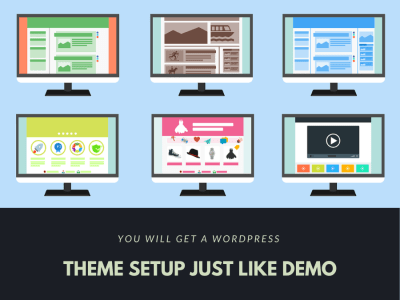 A WordPress Theme Setup Just Like Demo | Upwork