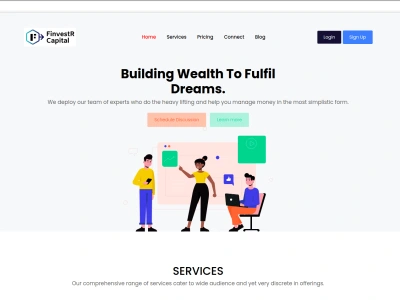 A professional website built using modern technologies. | Upwork