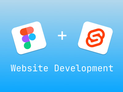 A webpage converted from a Figma design using Sveltekit | Upwork