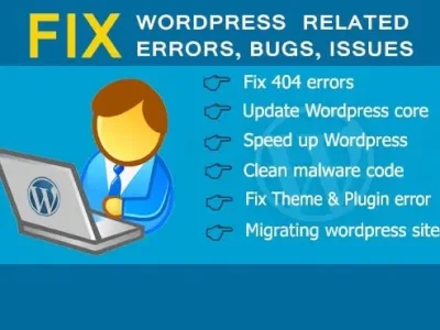 Issues, Errors, Bugs Fixed in Wordpress in 1 Hour | Upwork