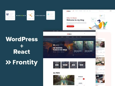 Frontity Website Using React and WordPress | Upwork