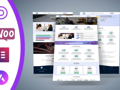 Modern wordpress website using divi theme, avada theme or elementor pro | Upwork