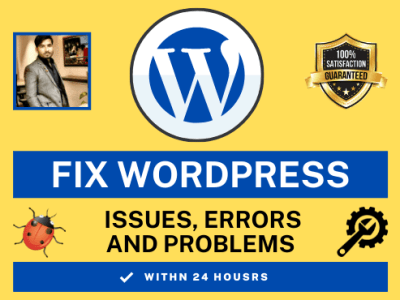 One issue fixed in your WordPress website | Upwork