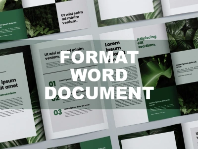 A professionally formatted word document | Upwork