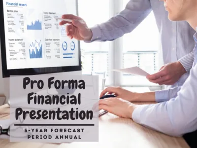 A detailed pro forma financial forecast model & reporting system | Upwork