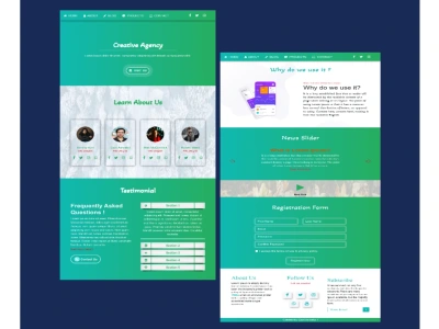Complete website design with full responsive | Upwork