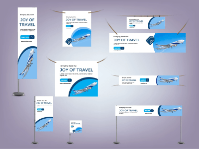 Creative flyer, brochure and web banner ads | Upwork