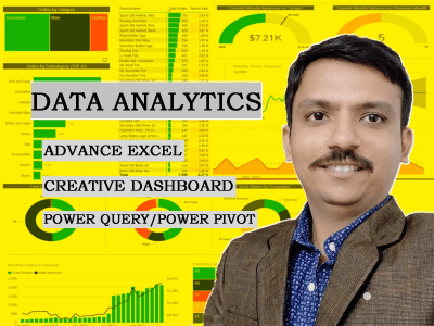Your Data Analyzed and Visualized in Excel | Upwork