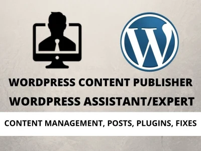WordPress Content Management/WordPress Data Entry Services | Upwork