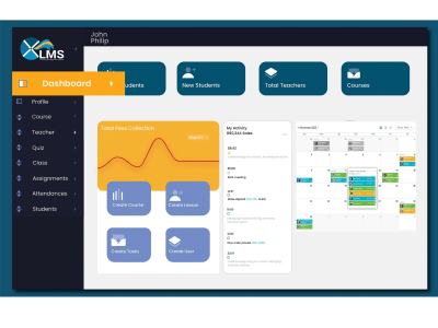 A robust LMS with an attractive UI | Upwork