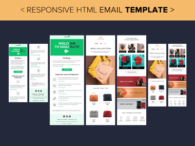 A responsive HTML email template | Upwork