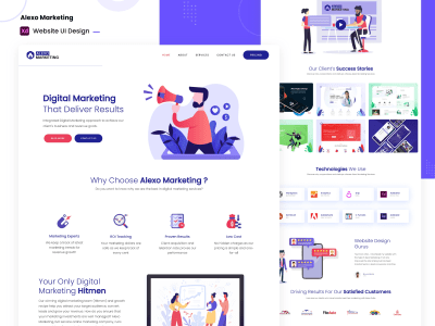 A Complete Website UX/UI design to Developed Website | Upwork