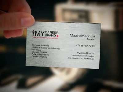 A fresh and unique design of Business Card for your work | Upwork