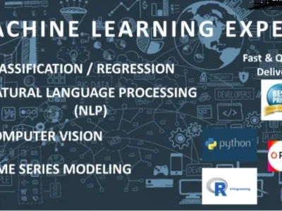 Machine learning NLP deep learning and data analysis in python | Upwork