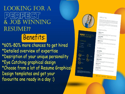 A Professional Resume with Eye Catching Cover Letter | Upwork