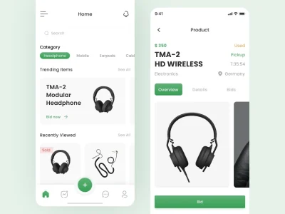 A modern creative mobile App UI/UX design | Upwork